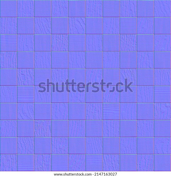 Normal Map Wood Tiles Texture Normal: стоковая иллюстрация, 2147163027 ...