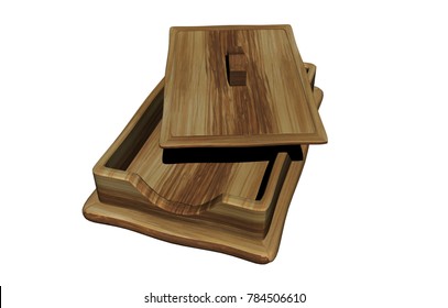 Note Box 3d Rendering Stock Illustration 784506610 | Shutterstock