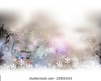 Note Snow Background Stock Illustration 233031415 | Shutterstock