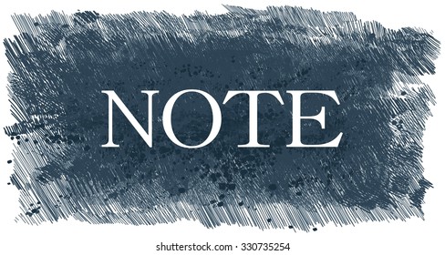 Note Word Stock Illustration 330735254 | Shutterstock