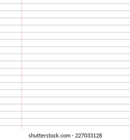 Notebook Paper Background Stock Illustration 227033128 | Shutterstock