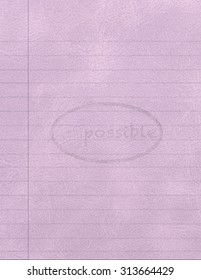 Notebook Paper Education Watermark Background Stock Illustration 314510102