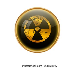 Nuclear Button Stock Illustration 278333927 | Shutterstock