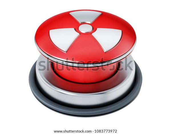 Nuclear Launch Button Isolated On White Stock Illustration 1083773972 ...