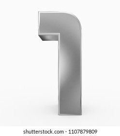 Render Number 1 Brushed Metal Texture: стоковая иллюстрация, 116716609 ...