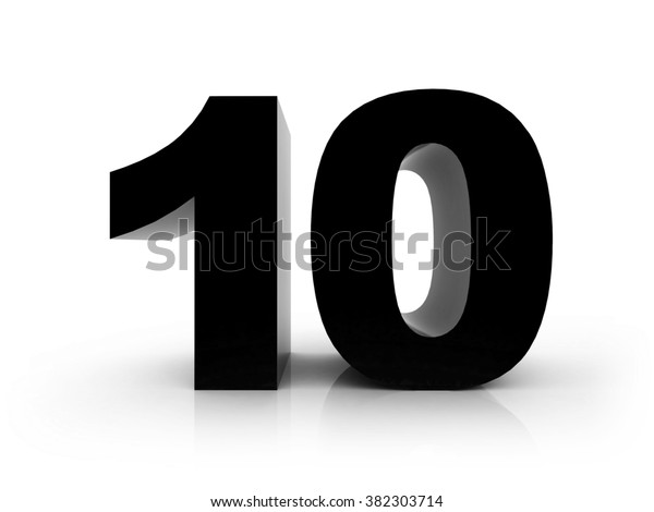 Number 10 Stock Illustration 382303714 | Shutterstock