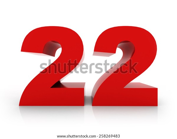 Number 22 Stock Illustration 258269483 | Shutterstock