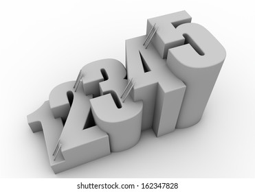 Number Stock Illustration 162347828 | Shutterstock