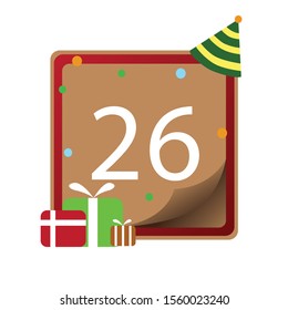 Number 26th Number Write On Brown Stock Illustration 1560023240 ...