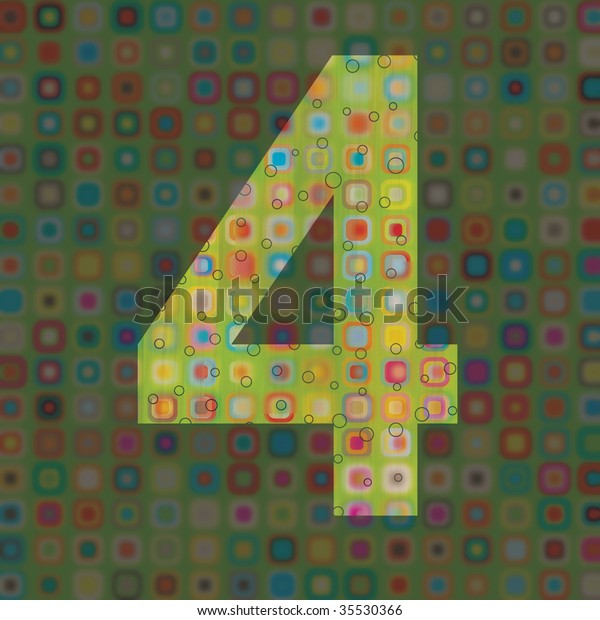 Number 4 Design Symbol Stock Illustration 35530366 | Shutterstock