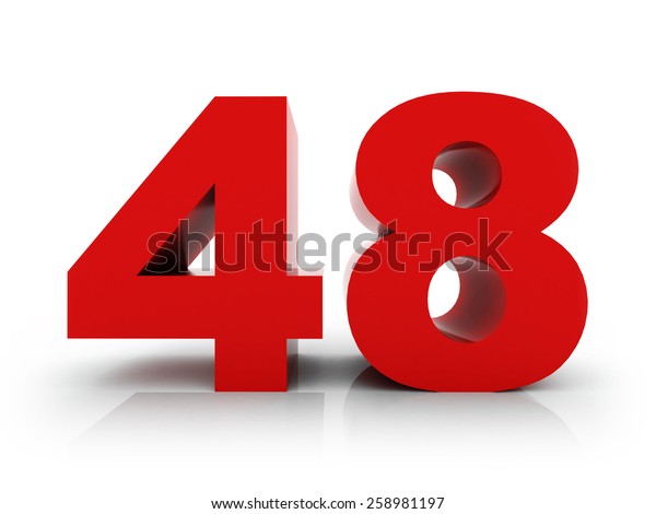 Number 48 Stock Illustration 258981197 | Shutterstock