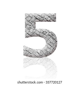 Number 5 Stone Texture Stock Illustration 337720127 | Shutterstock