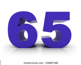 Number 65 Stock Illustration 318087188 | Shutterstock