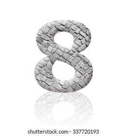 Number 8 Stone Texture Stock Illustration 337720193 | Shutterstock