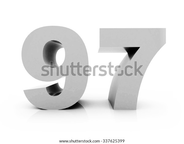 Number 97 Stock Illustration 337625399 | Shutterstock