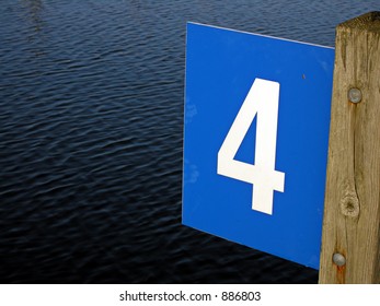 Number Four Stock Illustration 886803