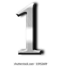 Number One On Solid White Background Stock Illustration 15952609 ...