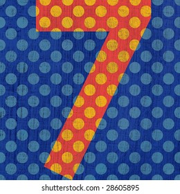 Number Seven Symbol Design Stock Illustration 28605895 | Shutterstock