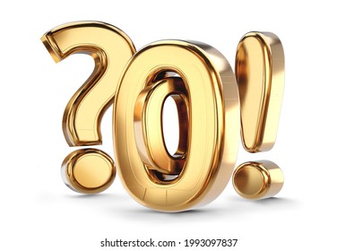 Number Zero 0 Question Mark Exclamation Stock Illustration 1993097837 ...