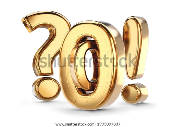 Number Zero 0 Question Mark Exclamation Stock Illustration 1993097837 ...