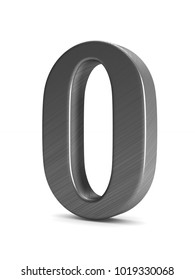 Number Zero On White Background Isolated Stock Illustration 1019330068 ...