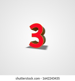 Numbered Animation White Background Stock Illustration 1642243435 ...