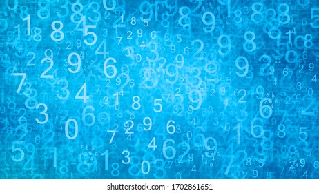 Numbering Pattern Texture Background Wallpaper Stock Illustration ...