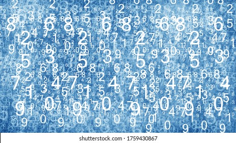 Numbering Pattern Texture Background Wallpaper Stock Illustration ...