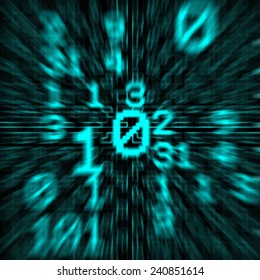 Numbers Technology Background Stock Illustration 240851614 | Shutterstock