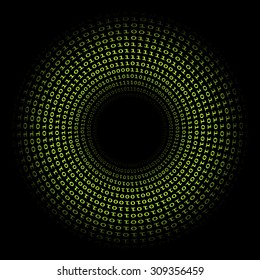 Numbers Zero One Arranged Circle 库存插图 309356450 | Shutterstock