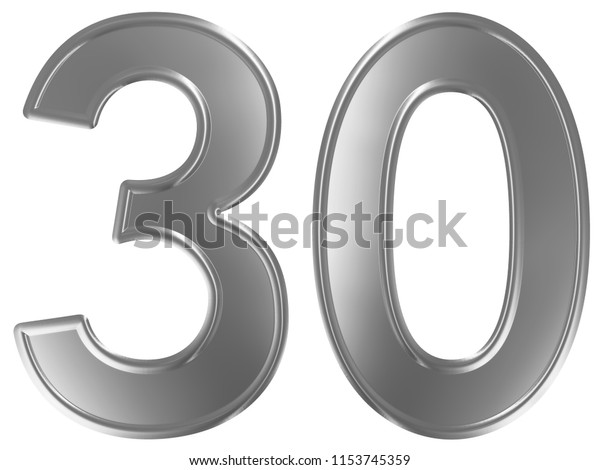 Numeral 30 Thirty Isolated On White 스톡 일러스트 1153745359 Numeral 30 Thirty Isolated On White 스톡 일러스트 1153745359