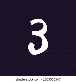 Numeric Number 3 Stock Illustration 1805385547 | Shutterstock