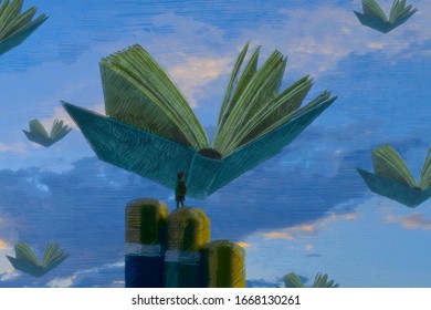13,116 Floating books Images, Stock Photos & Vectors | Shutterstock
