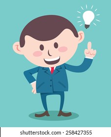 Business Woman Get Idea Stock Vector (Royalty Free) 481297102 ...
