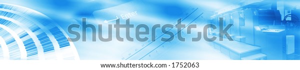 Offset Printing Banner Stock Illustration 1752063