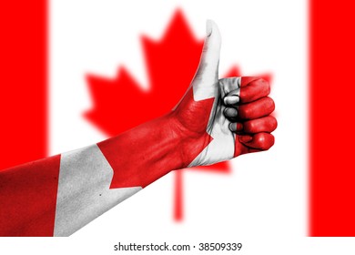 Victory Canada Stock Photo (Edit Now) 214788805