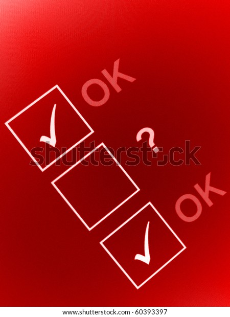 Ok Checklist Stock Illustration 60393397 | Shutterstock