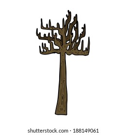 Old Bare Tree Cartoon Stock Vector (Royalty Free) 211321537