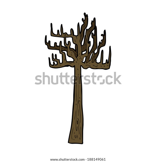 Old Bare Tree Cartoon Stock Illustration 188149061 | Shutterstock