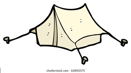 Camping Tent Cartoon: ภาพประกอบสต็อก 95232508 | Shutterstock