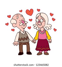 9,920 Old couple drawing Images, Stock Photos & Vectors | Shutterstock