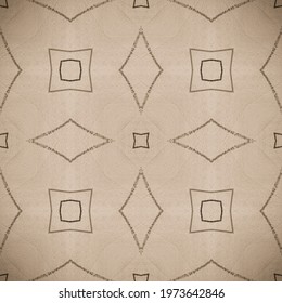 Old Design Pattern Craft Template Geometric Stock Illustration ...