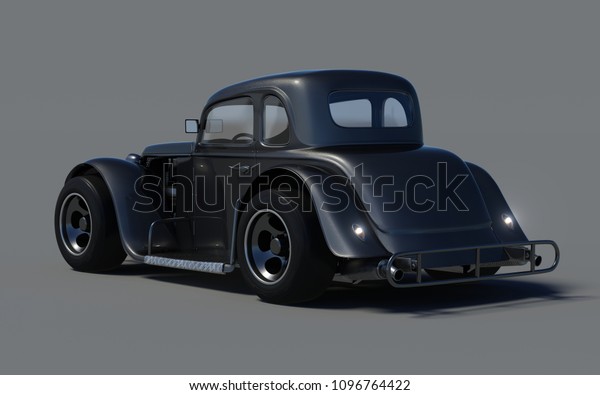 Old Ford Model 1934 Modified Into Stock Illustration 1096764422 ...
