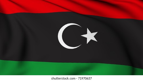 Old Libya Flag World Flag Collection Stock Illustration 71970637 ...