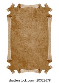 Old Medieval Parchment Sheet Vector Stock Vector (Royalty Free) 15748117
