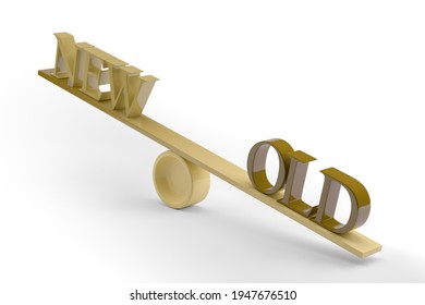 216 Old vs new comparison Images, Stock Photos & Vectors | Shutterstock