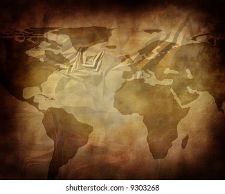 Old Paper Map Stock Illustration 9303268 | Shutterstock