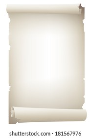 Old Paper Scroll Banner Stock Illustration 181567976