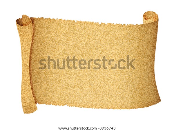 Old Scroll Page Background Your Messages Stock Illustration 8936743 ...