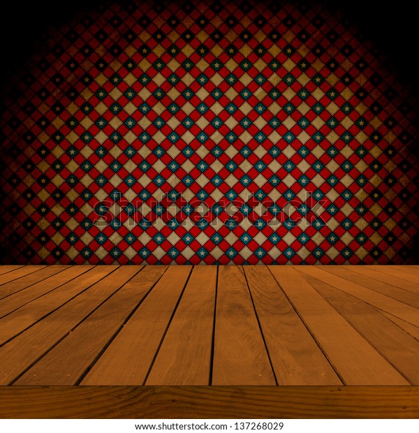 Old Table Surface Retro Wallpaper Stock Illustration 137268029 ...